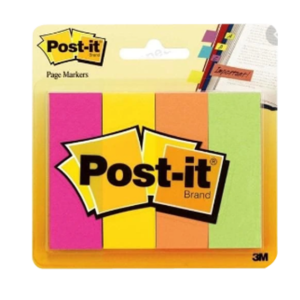 3M – PAGE MARKERS(12.7 x 44.4) – 670 5AF – Ay stationery