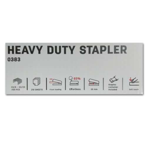 DELI – HEAVY DUTY STAPLER – 0383 – Ay stationery